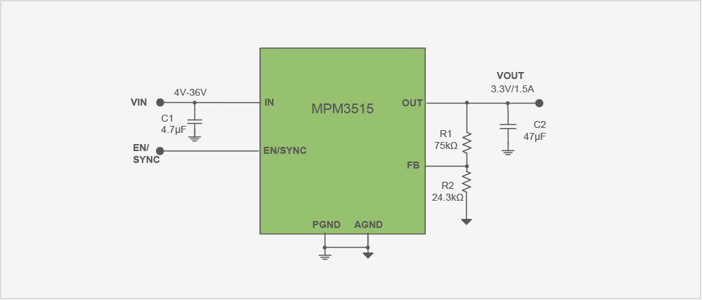 MPS DC-DC降压模块-广州立功科技股份有限公司